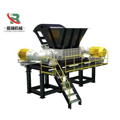 China Heavy Duty Double Shaft Metal Shredder - 3-8 T/H Capacity for Scrap Steel/Iron/Aluminum Recycling for sale