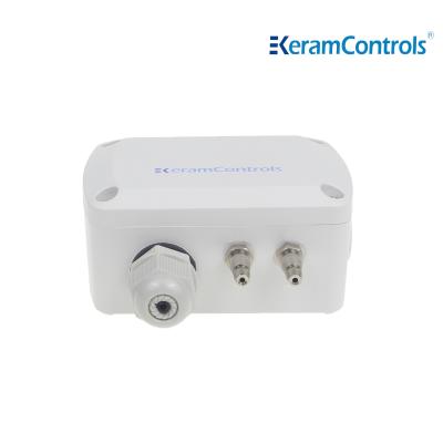 China Auto Zero Manual Calibration Differential Pressure Transmitter KDP110 100Pa HVAC Clean Room for sale