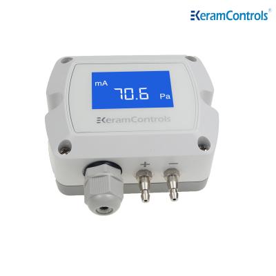 China KDP210 Differential Pressure Transmitter 10-35Pa for Clean Room HVAC IP65 for sale