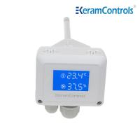 China KTH500 Temperature Humidity Transmitter 0-10V 0-5V IP65 Wall Mount with ±0.3°C Accuracy and LCD Display for sale