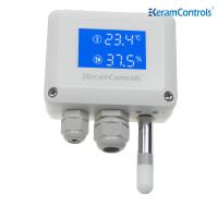 China KTH500 LED Display Temperature Humidity Transmitter 16-30V DC/AC with ±2% RH Accuracy and IP65 Protection for sale
