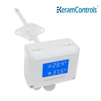 China KTH500 0-10V 0-5V Temperature Humidity Transmitter Wall Mount IP65 LCD Display for sale