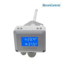 China Air Duct Mounted Temperature Humidity Transmitter RS485 Output IP65 0-100%RH for sale