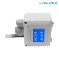 China Air Duct Mounted Temperature Humidity Transmitter Digital Output IP65 0-100%RH for sale
