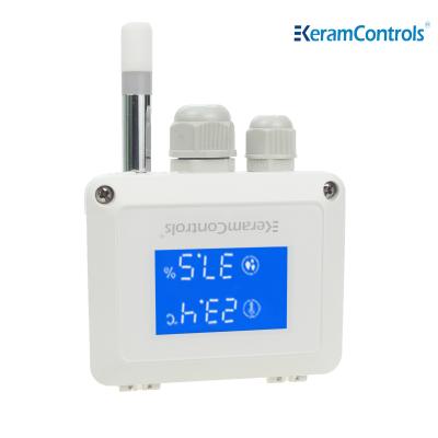 China KTH500 4-20mA HVAC Duct Humidity Temperature Transmitter IP65 LCD Display for sale