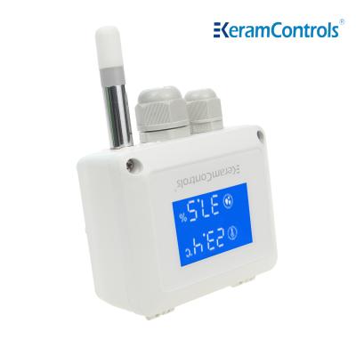 China 0-10V temperature & humidity transmitter HVAC for sale