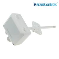China 16-30V DC 2 Wire 4-20mA Temperature and Humidity Transmitter for HVAC Duct Wall Mount for sale