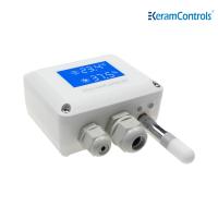 China Duct Temperature Humidity Transmitter 4-20mA Output IP65 High Precision Sensor HVAC for sale
