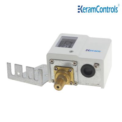 China 125V 20A Adjustable Pressure Switch 33 bar Range with CE Certification for Industrial Monitoring Systems for sale