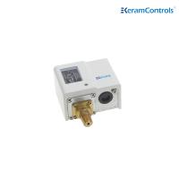China SPDT Brass Adjustable Pressure Switch -0.5 to 30 bar Range with 20A 125V AC Rating for Industrial Control Systems for sale