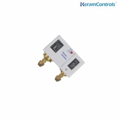 China Stainless Steel Adjustable Pressure Switch Dual IP54 - 8-30 bar High Pressure Range, -0.5-6 bar Low Pressure Range for sale