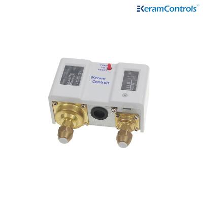 China Dual Pressure Switch Q830 for HVAC Compressor -0.5 to 6 Bar Low Pressure Auto Adjust for sale