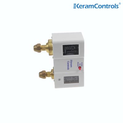 China Stainless Steel Dual Adjustable Pressure Switch for Water Pump 0.5-6 Bar 8-30 Bar for sale