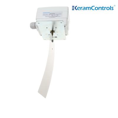 China KAFS Airflow Switch Waterproof IP65 with 1.0-8.0 m/sec Range and Brass Level for HVAC Systems for sale