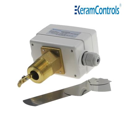 China JWFS Series Liquid Flow Paddle Switch 24V SPDT for HVAC Systems - IP65 Rated, 120℃ Max Temperature for sale