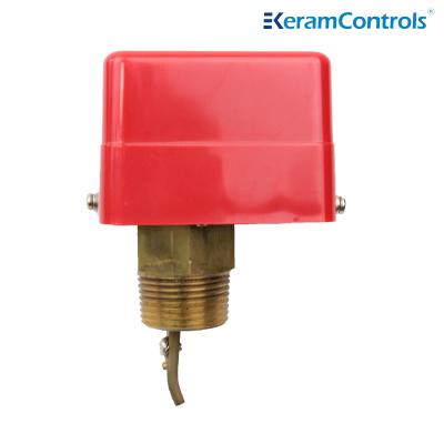 China LQY Series Liquid Flow Switch IP54 Rated with AC250V 10A Capacity for HVAC Systems for sale