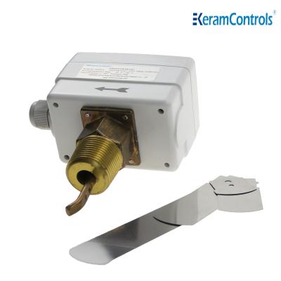 China IP65 Micro Plastic Flow Switch with Fire Resistance, 120℃ Max Temperature, 20Ba Pressure Rating for HVAC Systems for sale