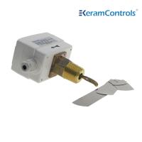 China KWFS Flow Switch for Chiller Systems - 120℃ Max Temperature, 20Ba Pressure, SPDT 15(8A)250VAC for sale