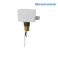 China KWFS Series Brass Water Flow Sensor Switch SPDT 15A 250VAC IP65 Adjustable for sale