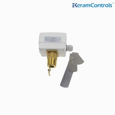 China Paddle Type Micro Water Flow Switch Single Stage IP65 15A 250VAC for sale