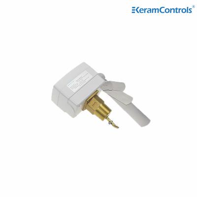 China Replaceable Danfoss Water Flow Switch SPDT Single Stage Adjustable 120C 20Bar for sale