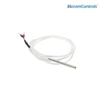 China Fiberglass 4mm Waterproof Temperature Sensor 30mm with IP65 Rating - NTC10K/Pt100/Pt1000 Options for sale