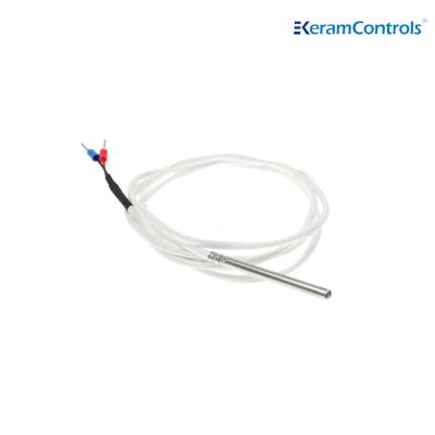 China Fiberglass 4mm Waterproof Temperature Sensor 30mm with IP65 Rating - NTC10K/Pt100/Pt1000 Options for sale