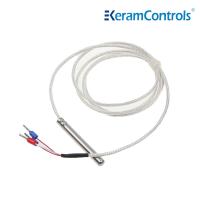 China PTFE PT100 PT1000 Waterproof Temperature Sensors 2 Wire - IP65 Rated for -60°C to 350°C Industrial Applications for sale