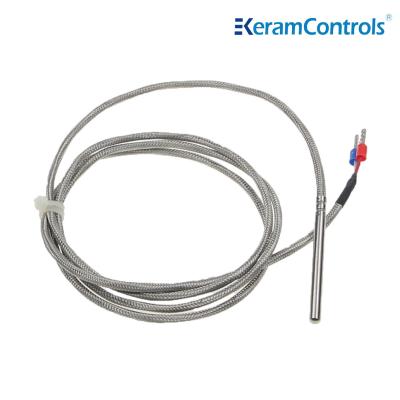 China PT100 PT1000 Waterproof Temperature Sensor 3-Wire 30mm Probe with IP65 Rating for HVAC and Industrial Control for sale