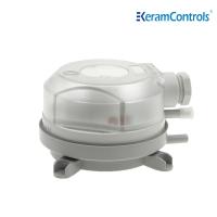 China HVAC Adjustable Air Pressure Switch 20-200Pa Range with UL CE Certification for Industrial Cooling Systems for sale