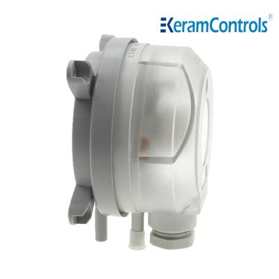 China QAD Series 50-500Pa Air Differential Pressure Switch with SPDT Contacts for HVAC Systems for sale