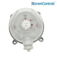 China IP54 ABS Adjustable Differential Pressure Switch for Air Filter - 10kPa Max Pressure, -40℃ to 85℃ Range for sale