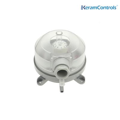 China QAD Air Conditioner Fan Differential Pressure Switch IP54 with 10kPa Max Pressure and -40℃ to 85℃ Operating Range for sale