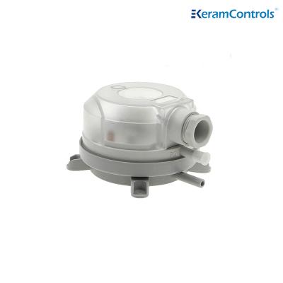 China SPDT Differential Pressure Control Switch 10kPa Vertical Installation 1.5A 250V for sale