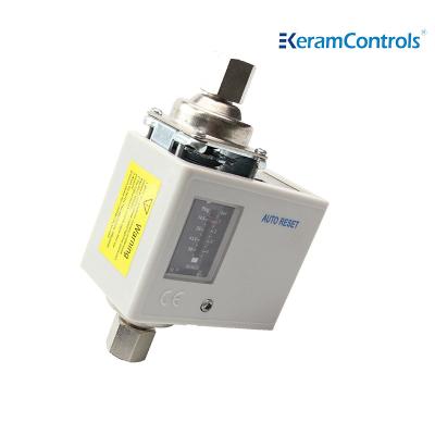 China Liquid Air Differential Pressure Switch Stainless Steel 0.5-6 Bar Range 30 Bar Max Pressure for sale