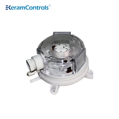 China QAD Series 20-200Pa Differential Pressure Switch for HVAC Fans with UL/CE Certification and IP54 Protection for sale