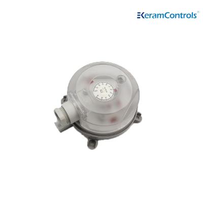 China QAD Series 20-200Pa Air Differential Pressure Switch with 10kPa Max Pressure and UL/CE Certification for sale