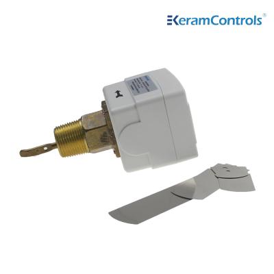 China Stainless Steel Flow Switch 1 Inch IP65 for HVAC Liquid Flow Control for sale