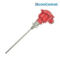 China KTP110 IP65 Temperature Sensor Transmitter 0-10V Output for Water and Oil -70°C to +500°C Range for sale