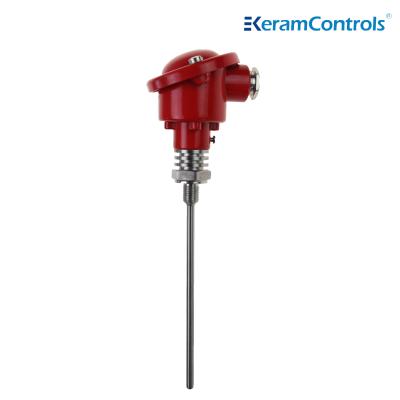 China Pt1000 R0 1000Ω Temperature Transmitter KTP110 Series with -35 to +150°C Range and IP65 Rating for HVAC Systems for sale