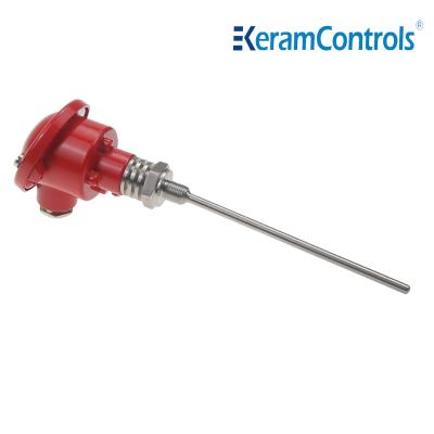 China KTP110 Stainless Steel Temperature Transmitter -70°C to +500°C Range with IP65 Rating for Refrigeration Systems for sale