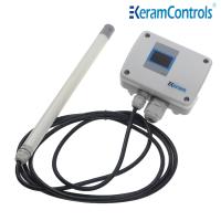 China KAV120 Cable Air Velocity Transmitter 0-10V Output IP65 Rated 16-24V Power 1-30m/s Range for sale