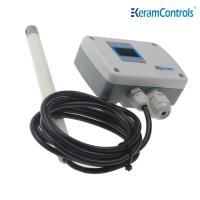 China KAV120 Cable Air Velocity Sensor 4-20mA Output 1-30 m/s Range IP65 Protection Industrial Transmitter for sale