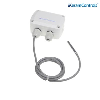 China KTS120 2-Wire Temperature Sensor Transmitter -40°C to +200°C Range with IP65 Protection for sale