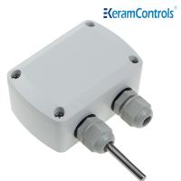 China PT1000 White Temperature Sensor for Building Automation -40 to 200°C IP65 for sale