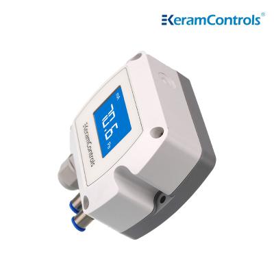 China KDP210Q RS485 LCD Display Differential Pressure Transmitter 0-100Pa HVAC for sale