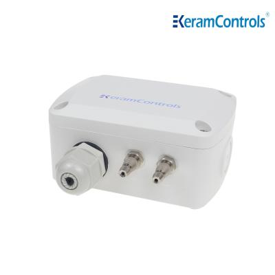 China KDP110 Differential Pressure Transmitter -100 to +10000Pa Range with IP65 Protection for HVAC and Clean Rooms for sale
