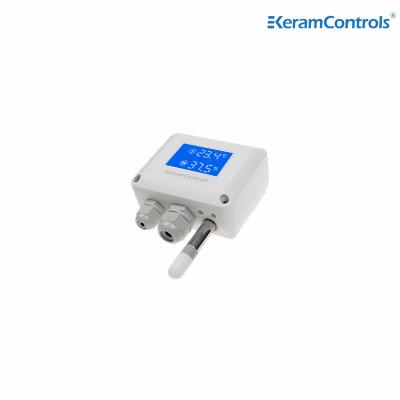 China KTH500 IP65 Temperature Humidity Sensor with 4-20mA/RS-485 Output, -35°C to +80°C Range, ±0.3°C Accuracy for sale