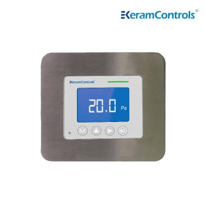 China KDPM100 Differential Pressure Monitor 4-20mA 3-Wire -25 to +25Pa for Cleanrooms for sale