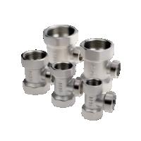 China Carbon Steel Pipe Fitting Tee 1/2 Inch NPT Threaded 3000 PSI Industrial Grade for sale